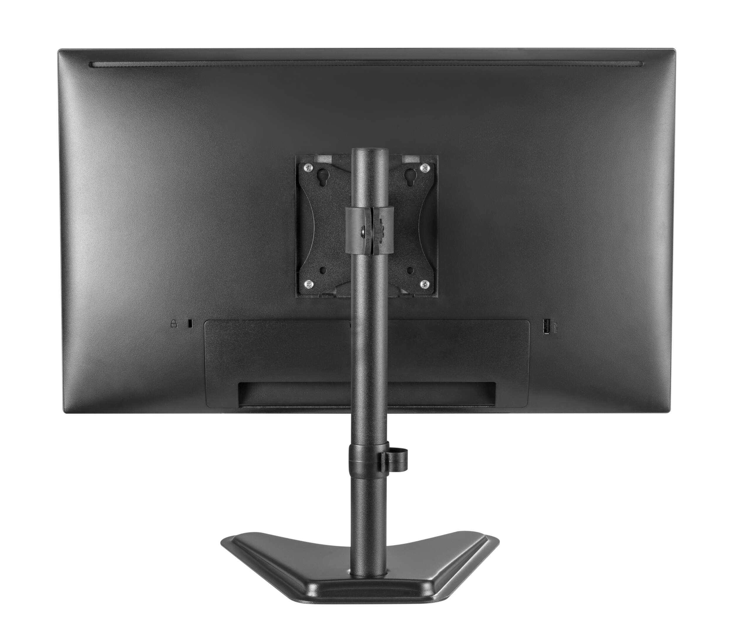 Computer Monitor Stand India-Adjustable,Movable Single Monitor Mount