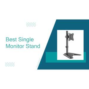 Computer Monitor Stand India-Adjustable,Movable Single Monitor Mount