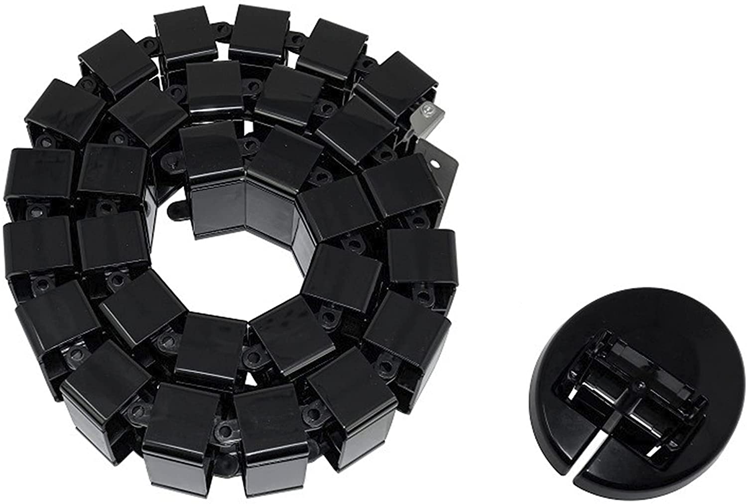 Under Desk Cable Management Spine Black - Jin Office Solutions