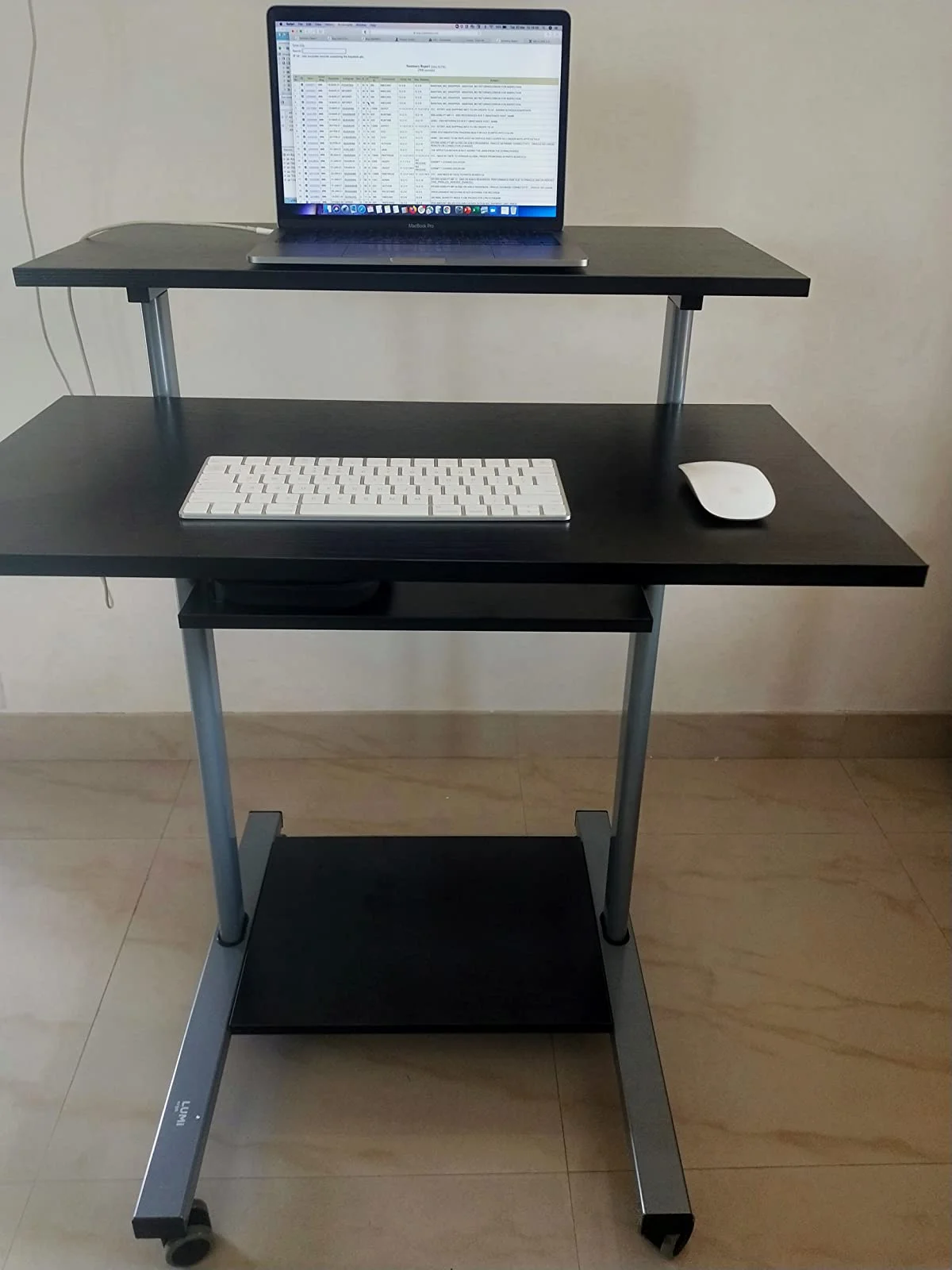 Height Adjustable Computer Table| Multipurpose PC Workstation Desk