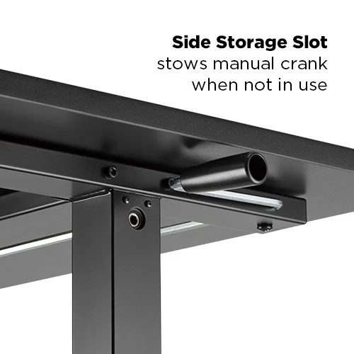 Affordable Manual Height Adjustable Standing Desk | Sit-Stand Desk With ...