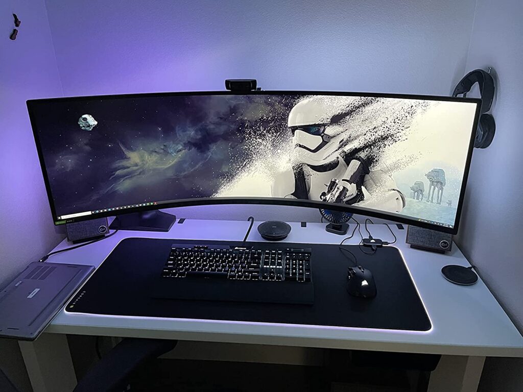 Premium Heavy Duty Gas Spring Monitor Arm For Heavy and Ultrawide ...