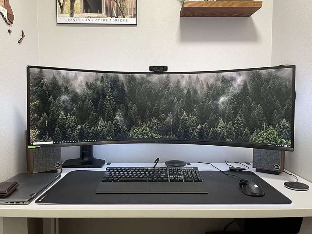 Premium Heavy Duty Gas Spring Monitor Arm For Heavy and Ultrawide ...