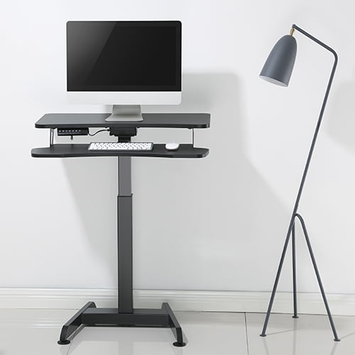Electric Two Layered Height Adjustable Table With Keyboard Tray ...