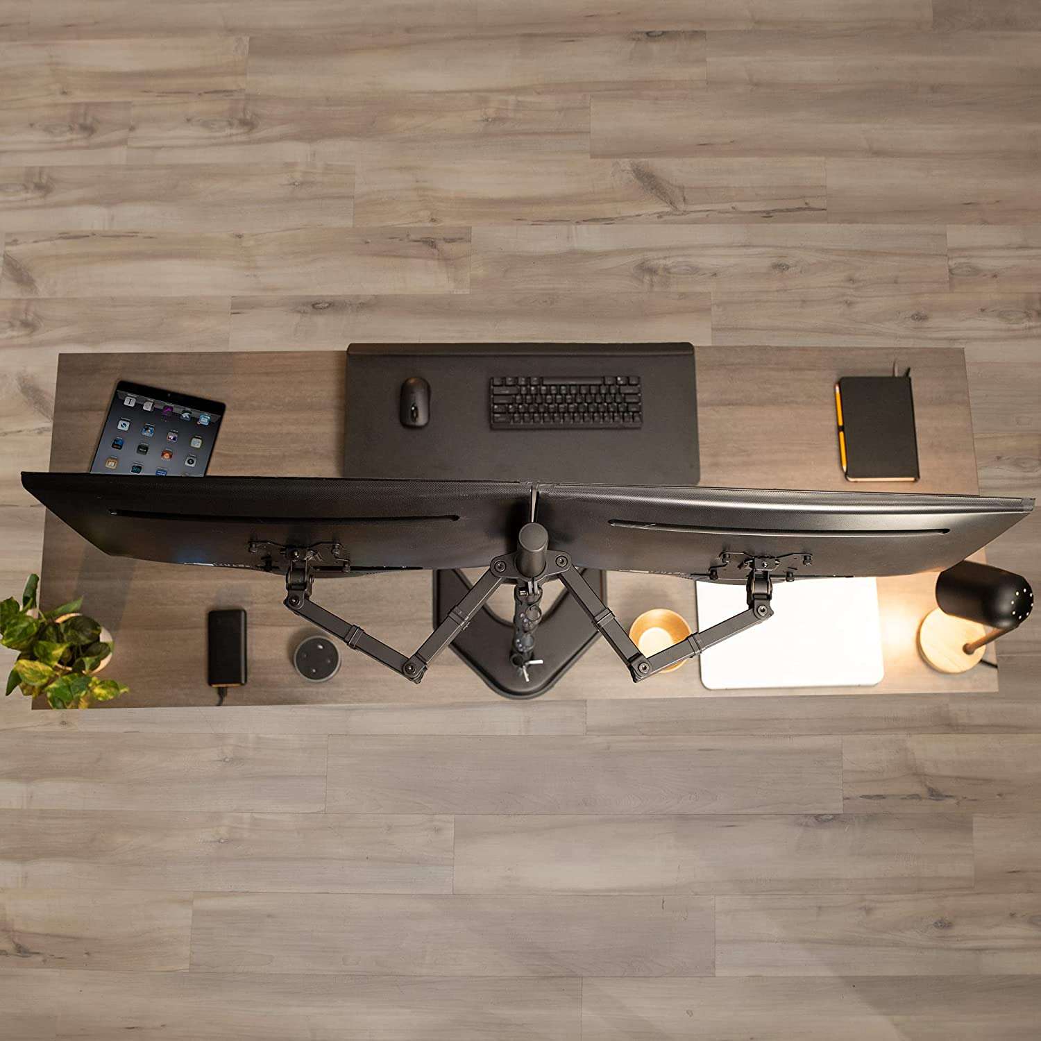 Dual Monitor Extra Tall Stand (For 13-32" Monitor/ 8kg Weight Capacity ...