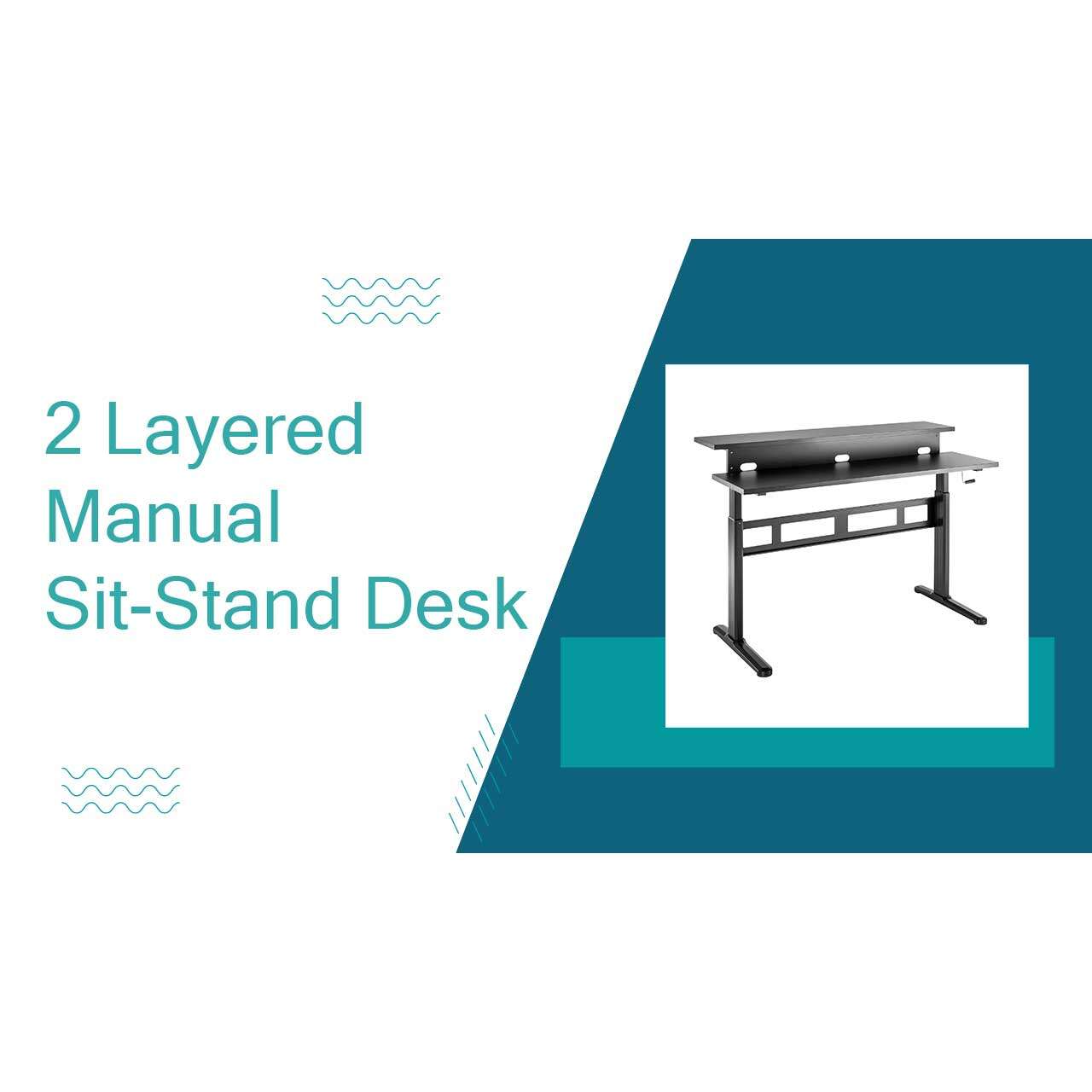 Adjustable Desk India- Manual & Electric Height Adjustable Standing Desk