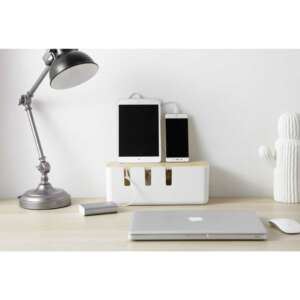 Power Cord Cable Organizer | Cable Management Box - Jin Office Solutions