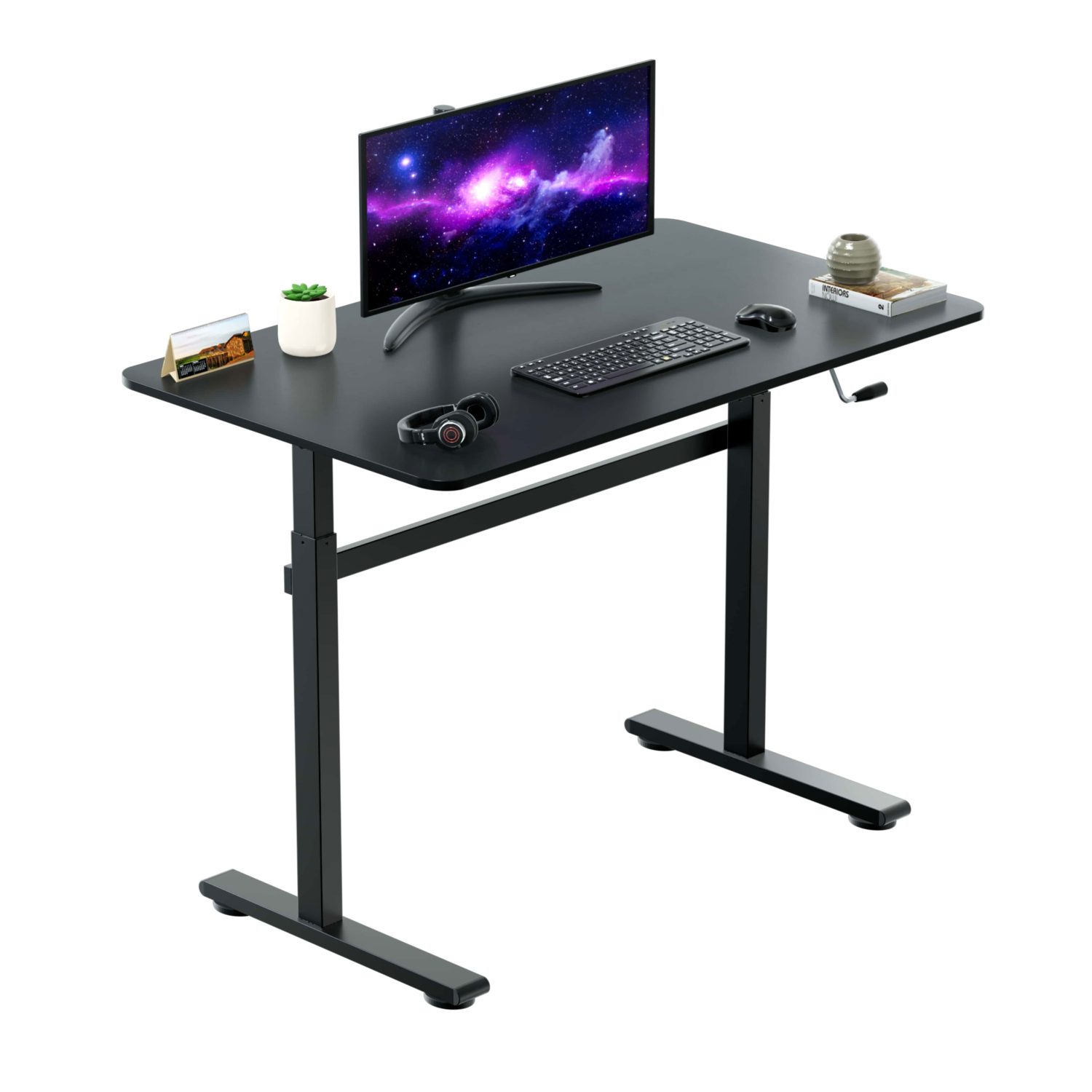 Manual Height Adjustable Table - Jin Office Solutions